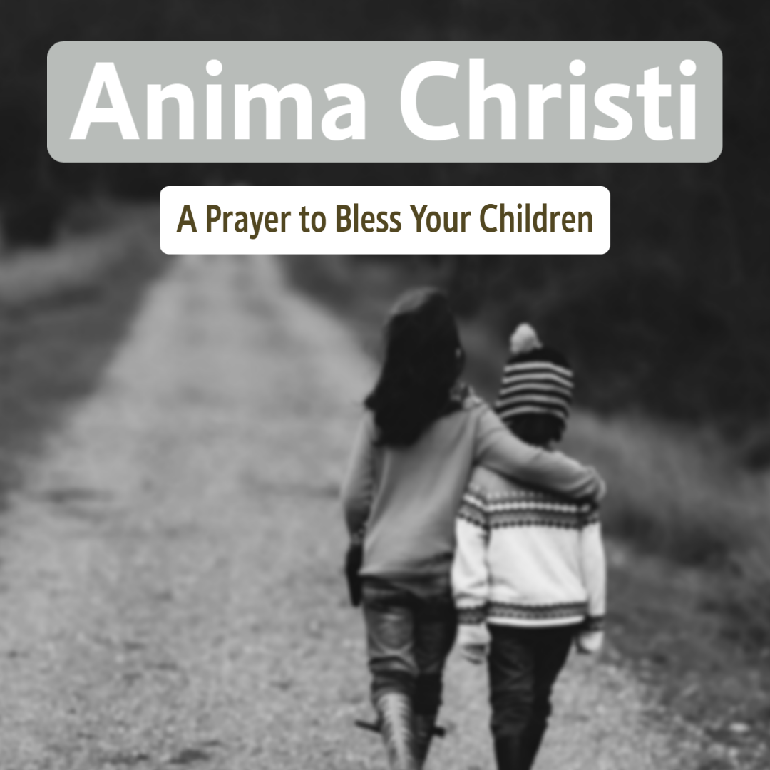 Anima Christi: A Prayer to Bless Your Children