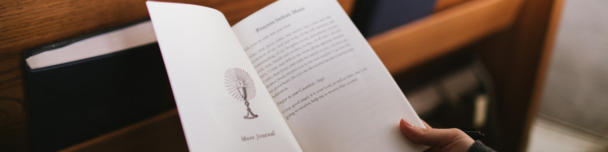 Take a Journal to Mass | Cathollic Mass Journal | Everyday Prayer Company