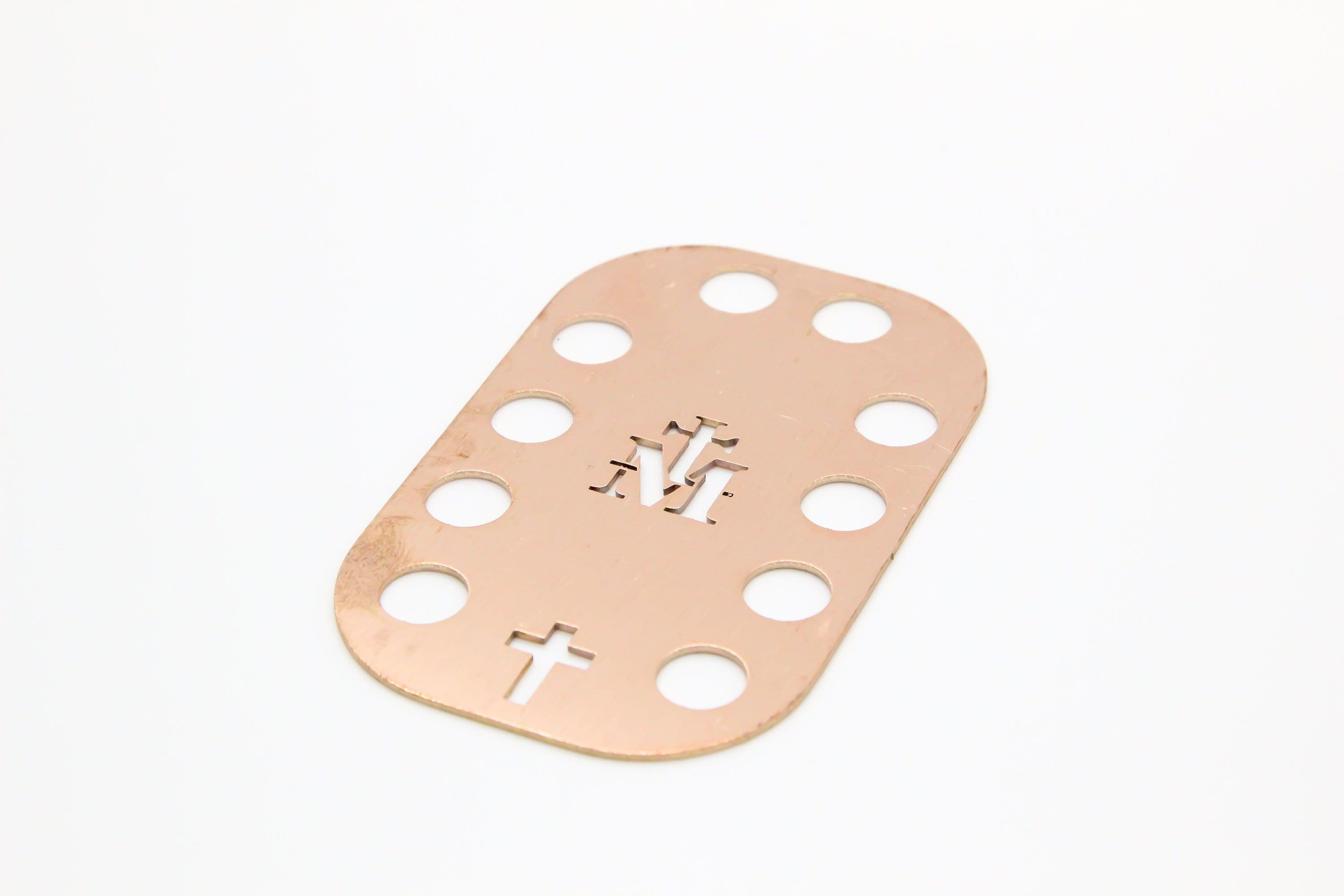 The Wallet Rosary Card from Everyday Prayer Company | Copper