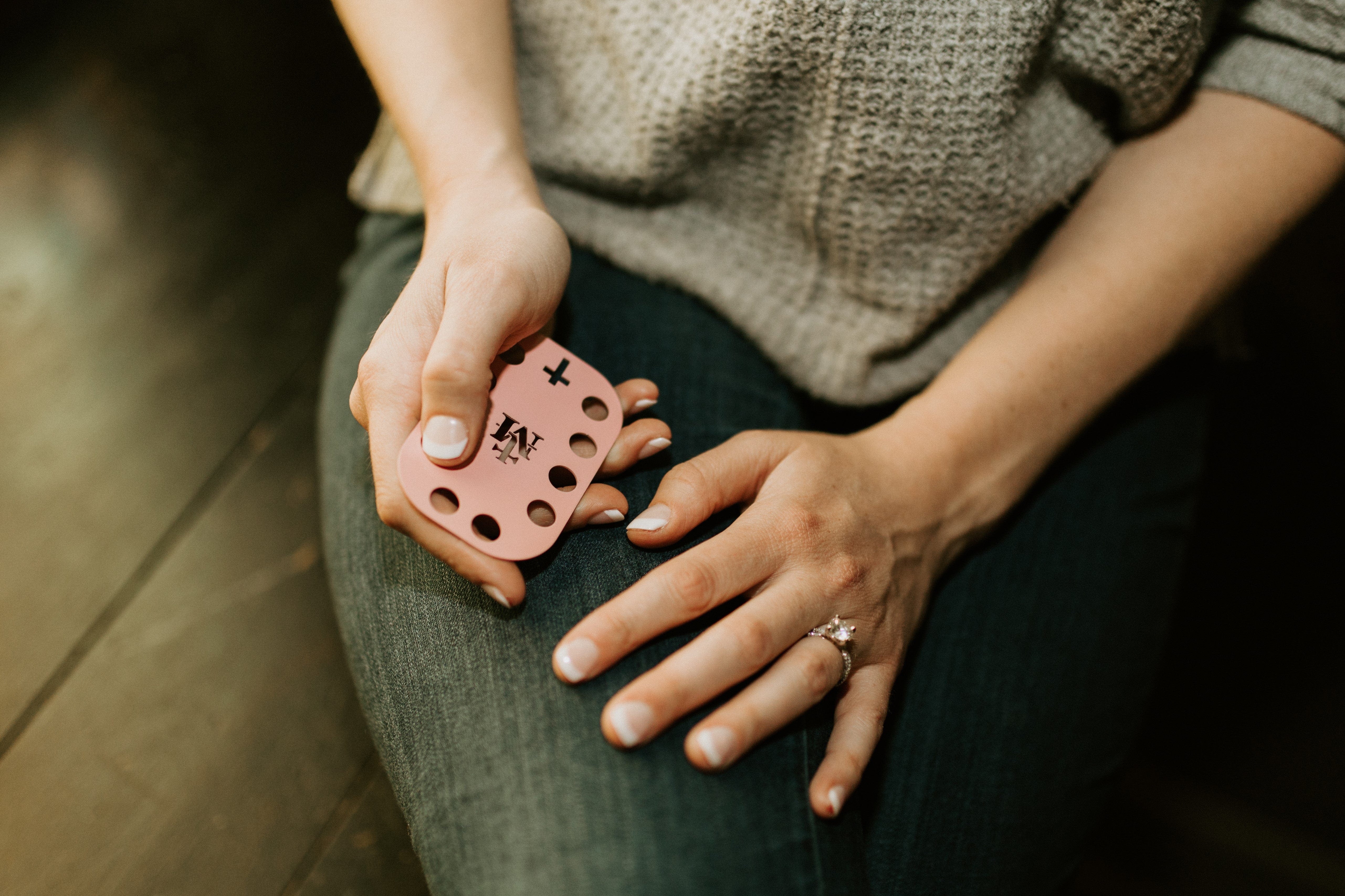 The Pink Wallet Rosary Card | Fits in your Wallet