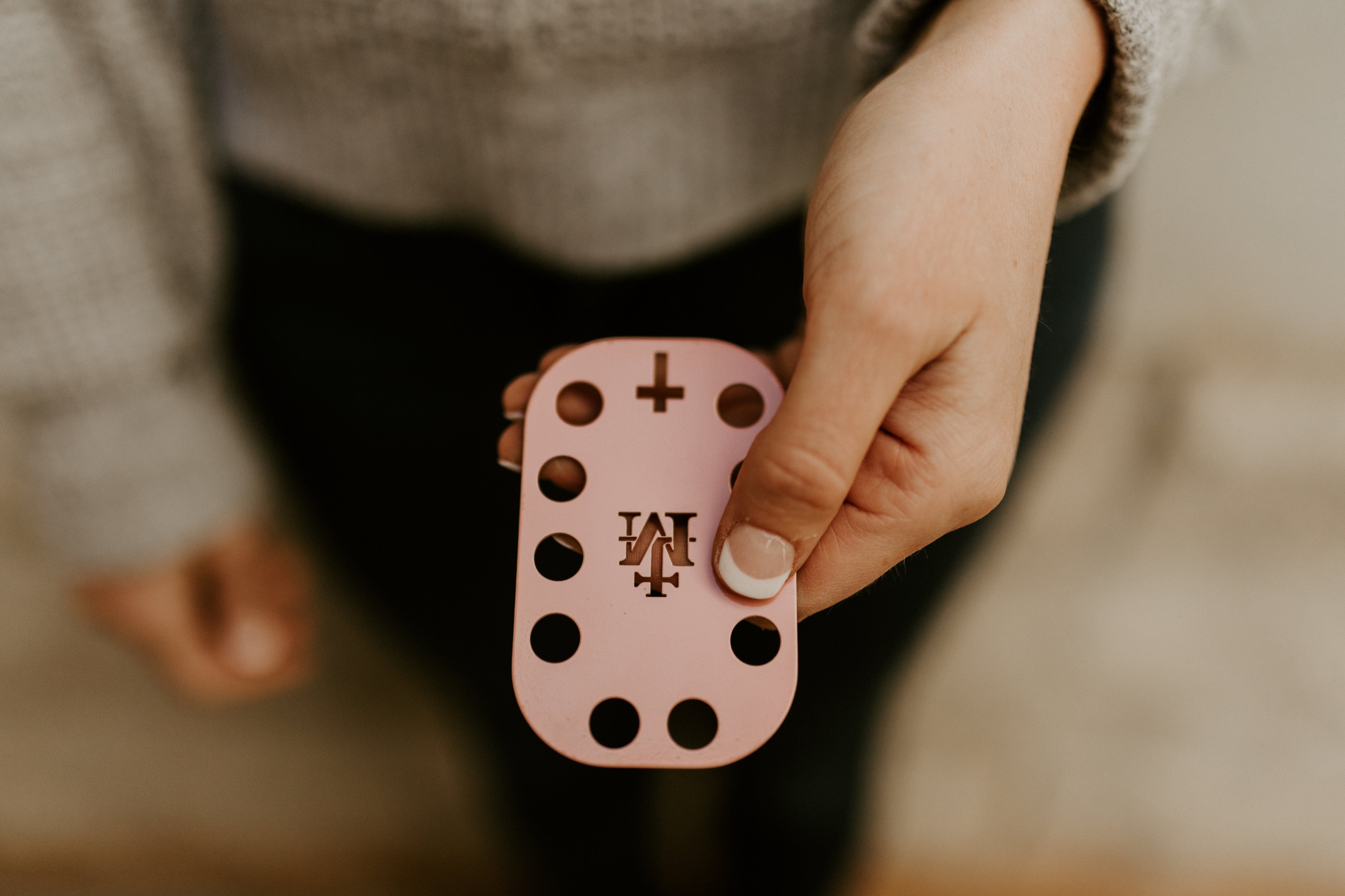 The Pink Wallet Rosary Card | Fits in your Wallet